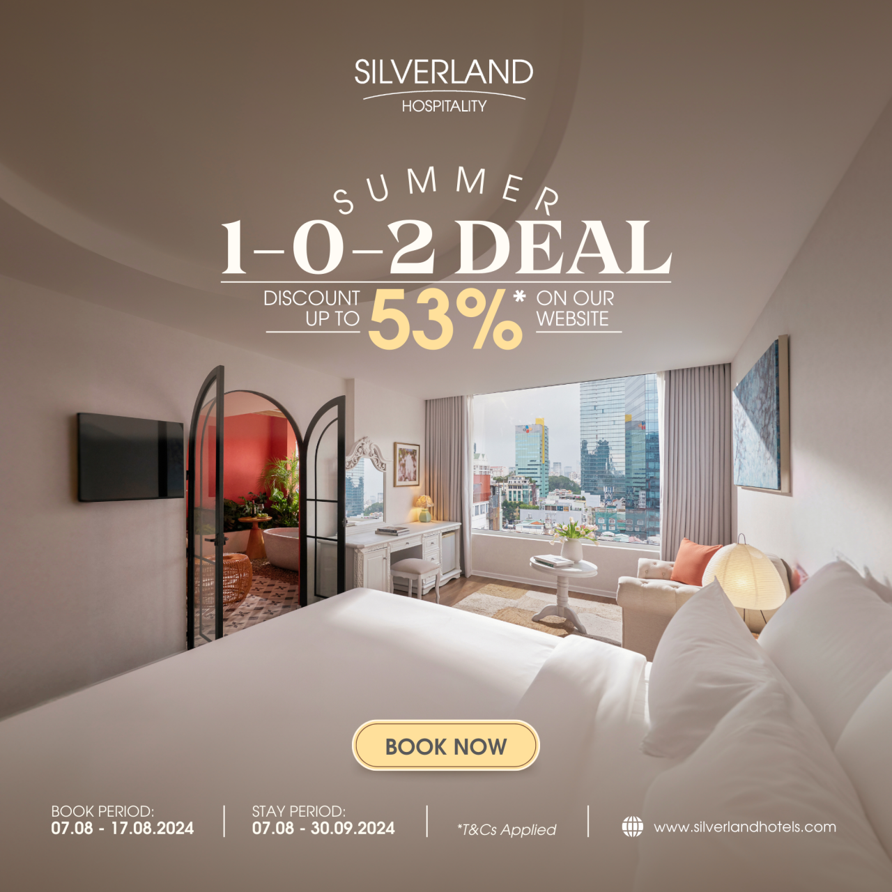 Silverland Hospitality - Many offer packages for easy selection